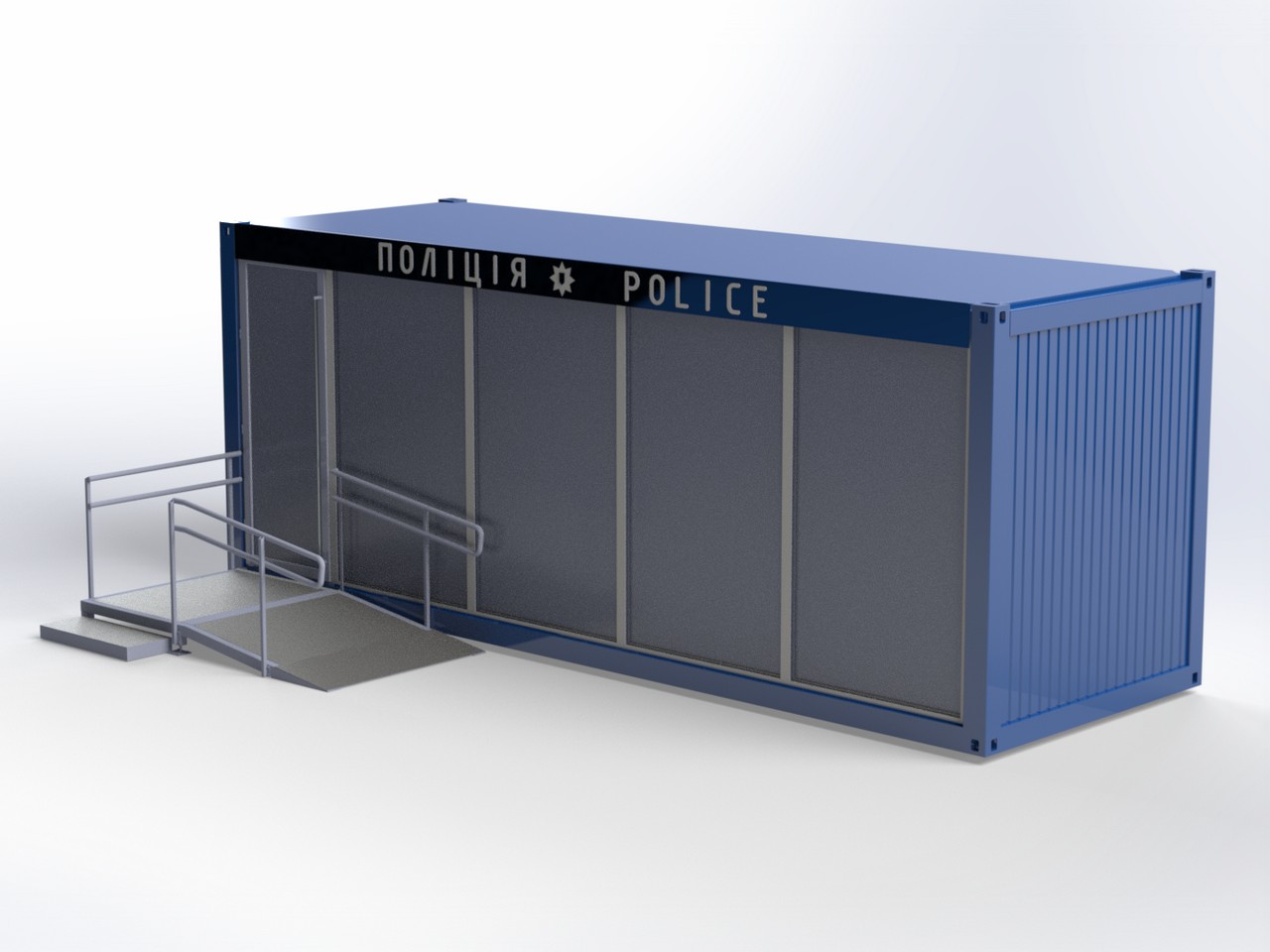 Мобільний пост поліції | X MODULE